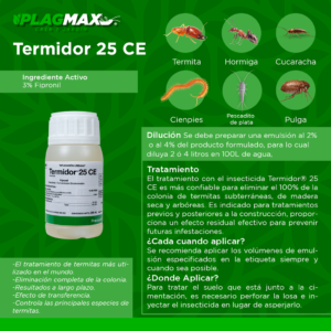 Termidor 25 CE: La Solución Definitiva para el Control de Plagas - Agro ...
